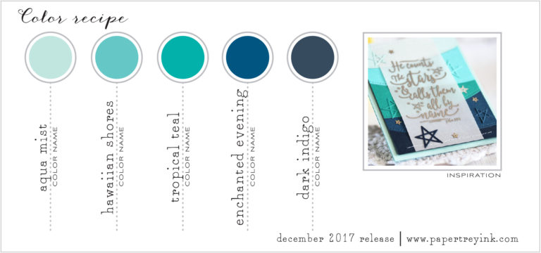 December 2017 Release Inspiration Cards