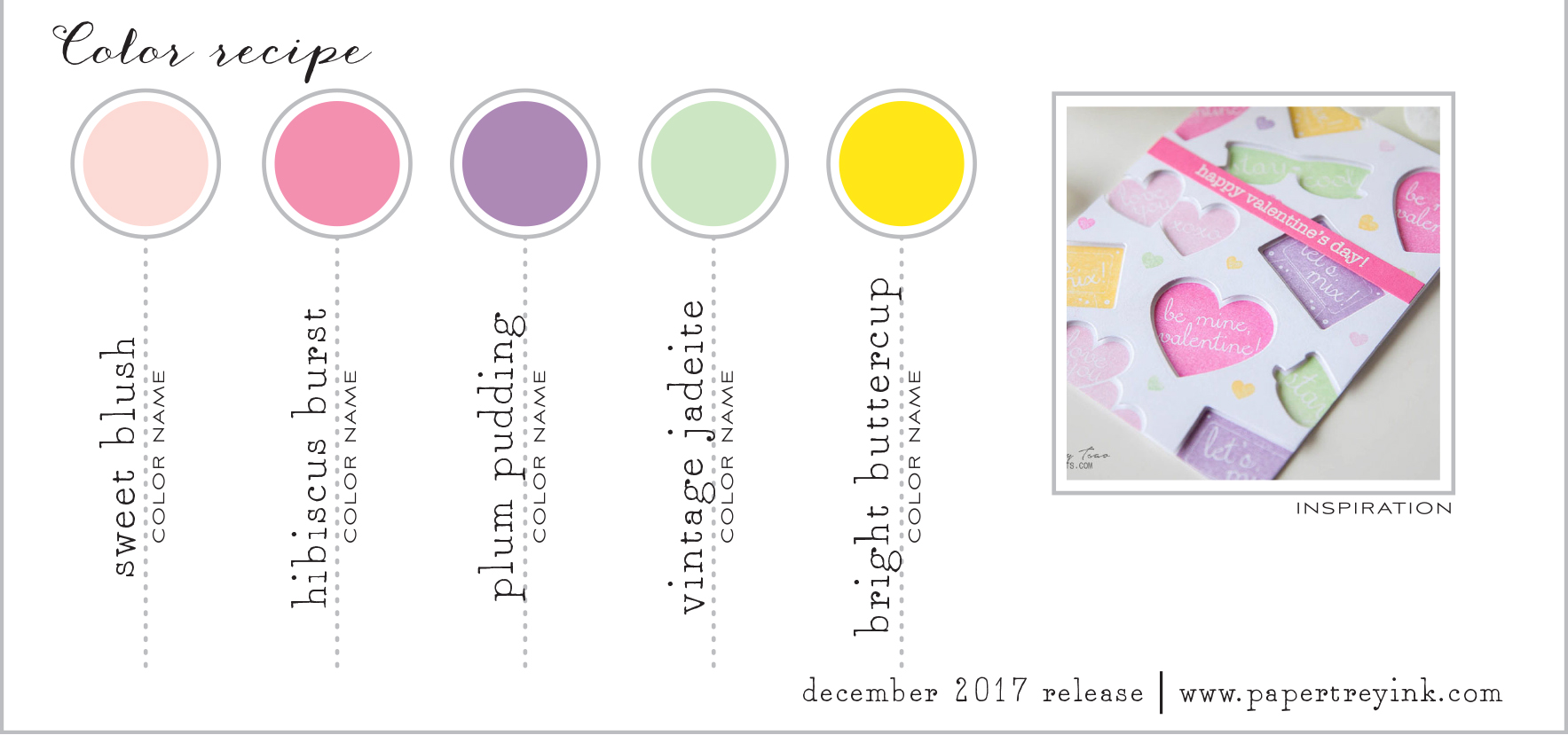 December 2017 Release Inspiration Cards
