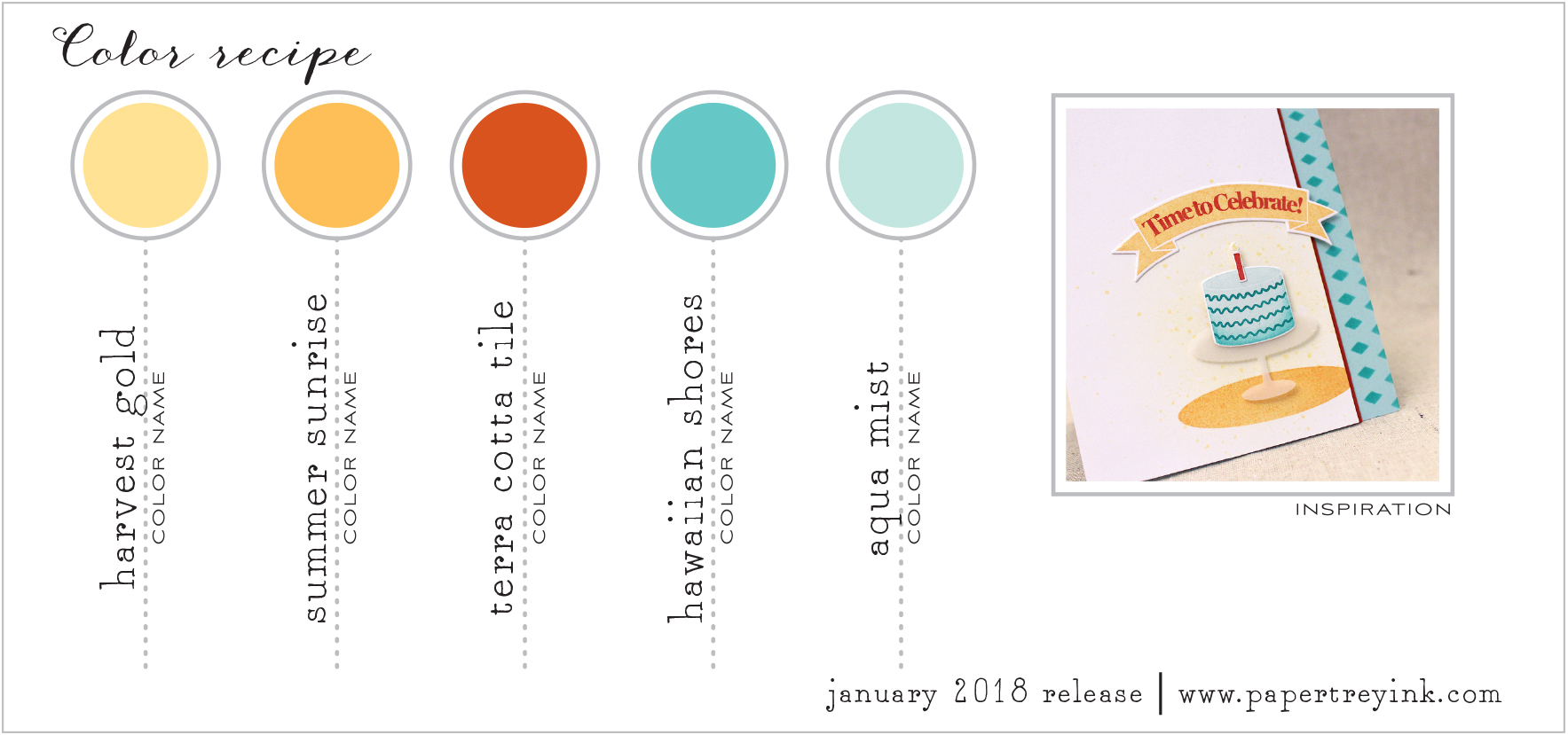 January 2018 Release Inspiration Cards