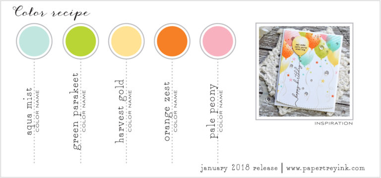 January 2018 Release Inspiration Cards