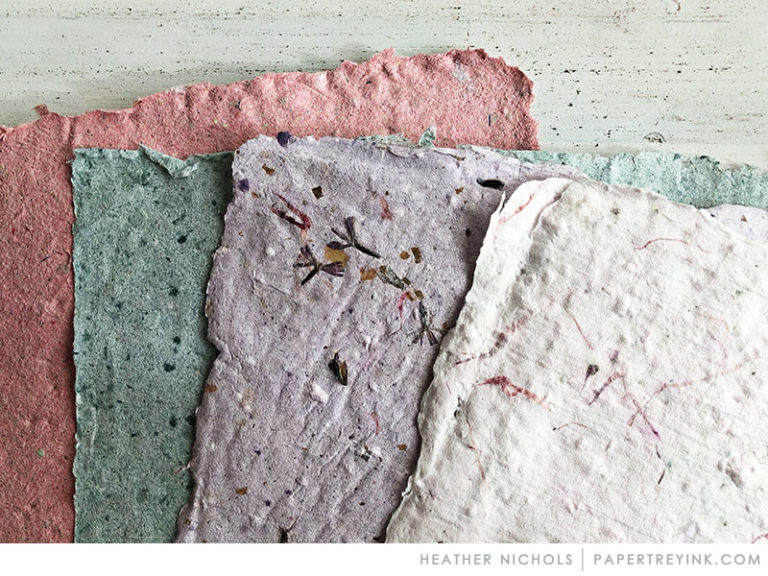 Stamp-A-Faire 2018: Creating Plantable Paper With Heather Nichols