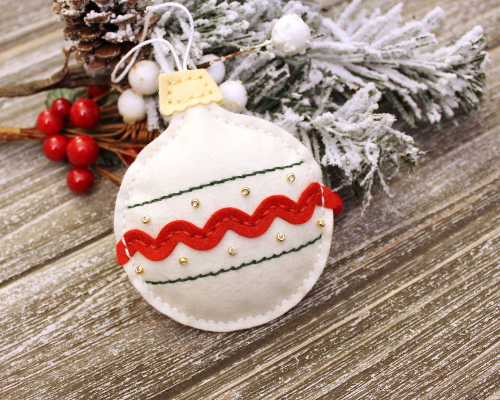 Simple To Spectacular: Stitched Ornament Edition