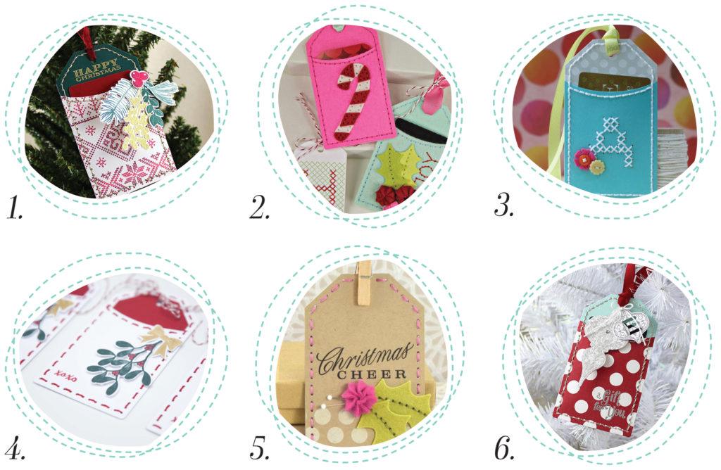 The Stitched Tag Three Ways