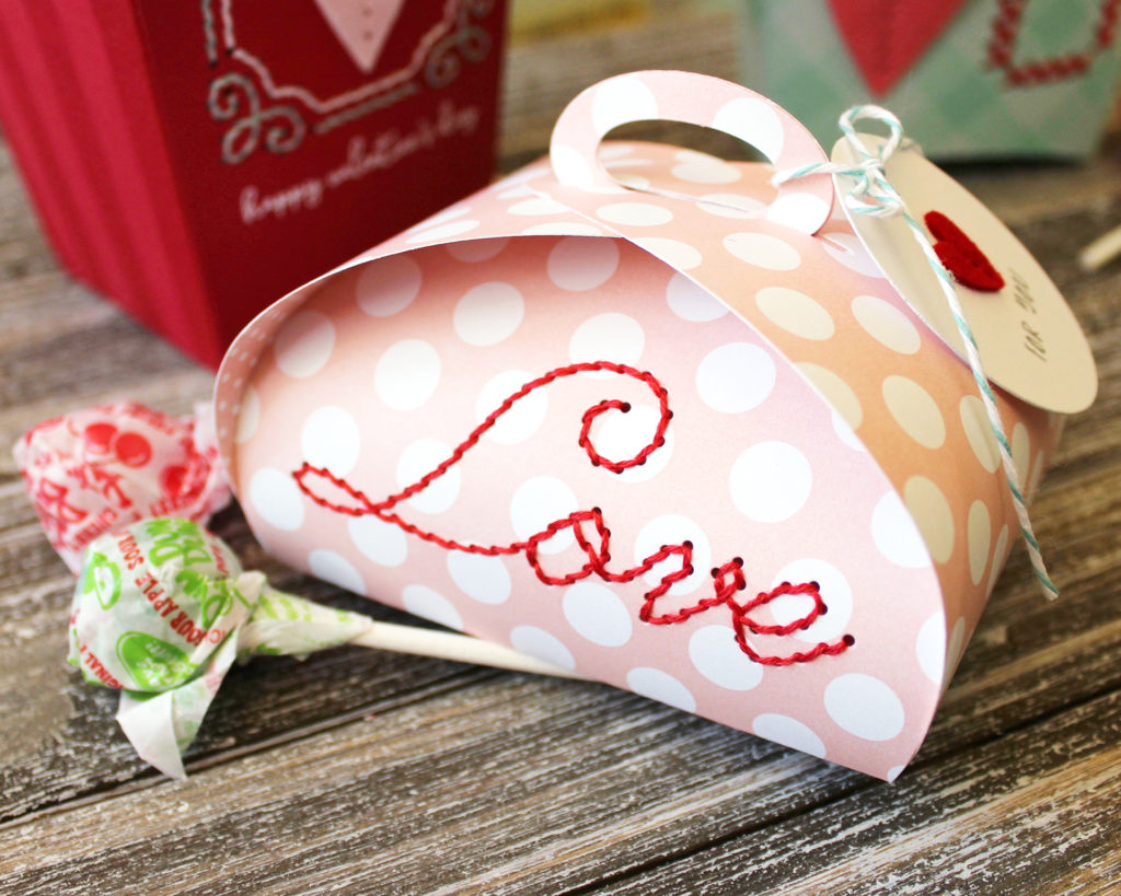 Stitching Up Some Sweet Valentine Packaging
