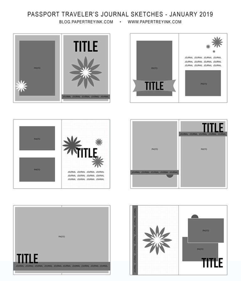Passport Traveler’s Journal Sketch Inspiration