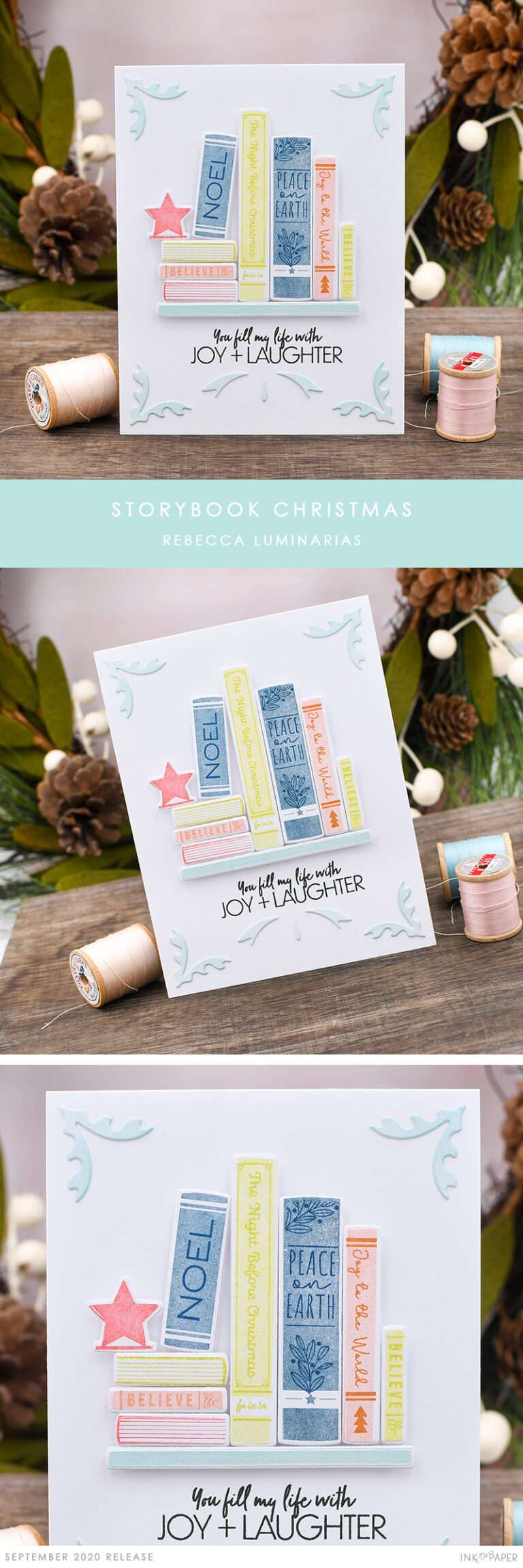 Storybook Christmas + Feathered Friends 4 Mini + Inside Greetings: Warmth