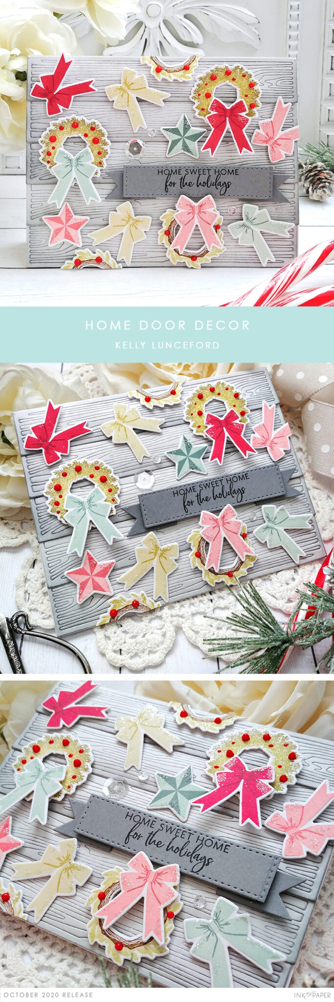 Festive Mugs + Corner It: Holly + Holiday Door Decor + Woodwork+ Inside ...