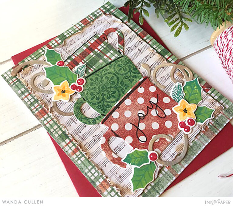 Festive Mugs + Corner It: Holly + Holiday Door Decor + Woodwork+ Inside ...