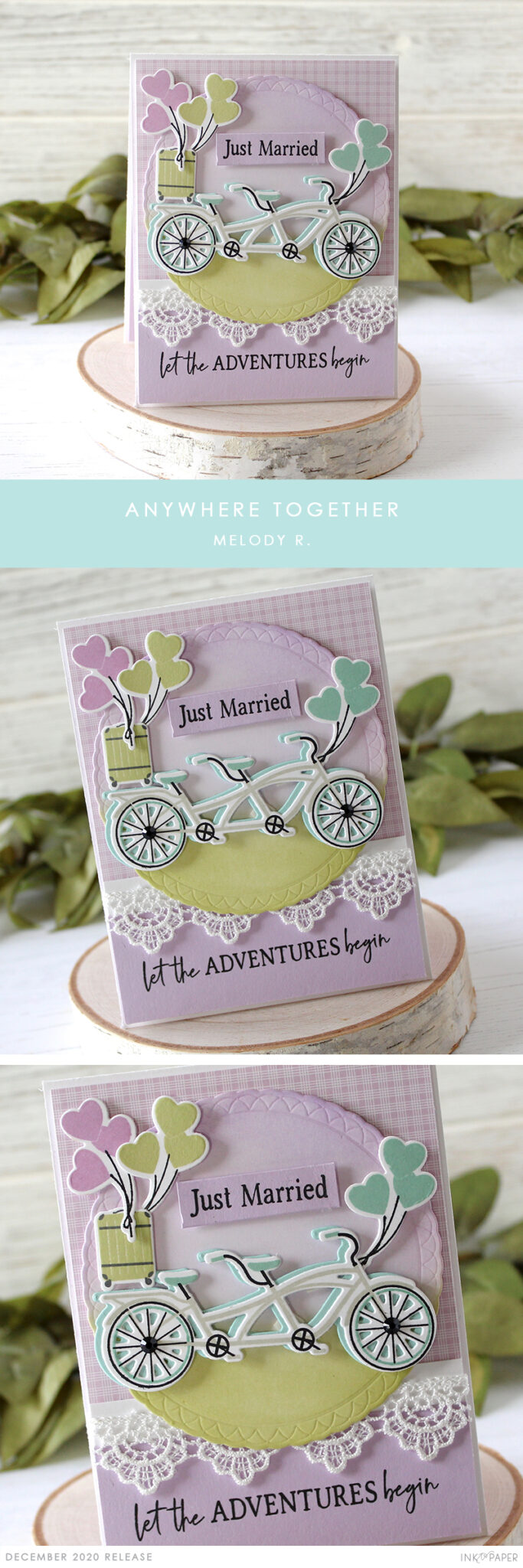 Anywhere Together + Border Bling: Skinny Heart Frames + Storybook Love ...