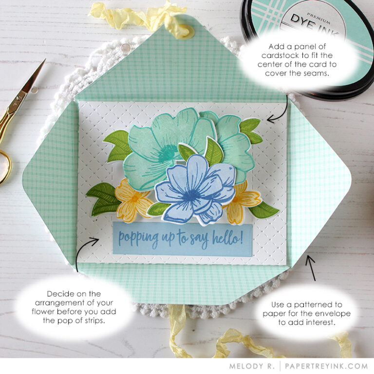 Pop-Up Envelope + Pop-Up Florals + Just Sentiments: Blooms + Lush ...