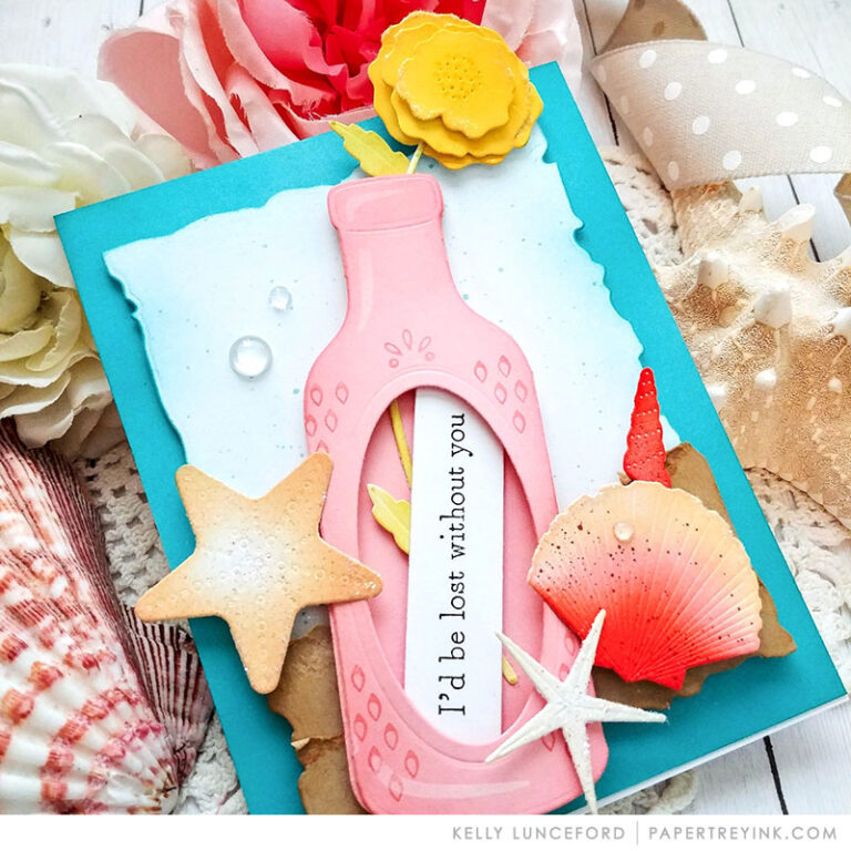 Message In a Bottle + Inside Greetings: Summer + Summer Shells + Just ...