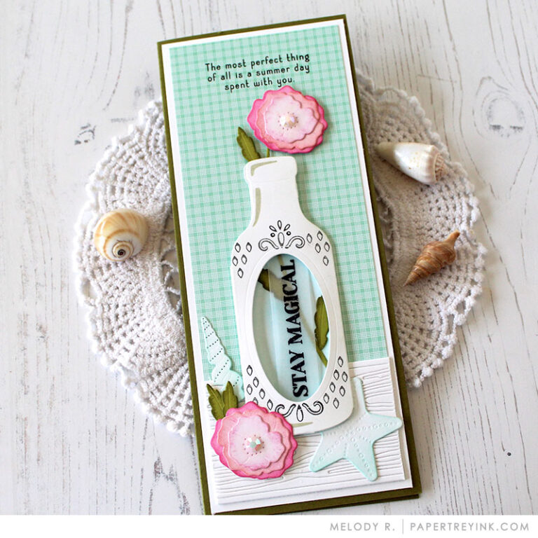 Message In a Bottle + Inside Greetings: Summer + Summer Shells + Just ...