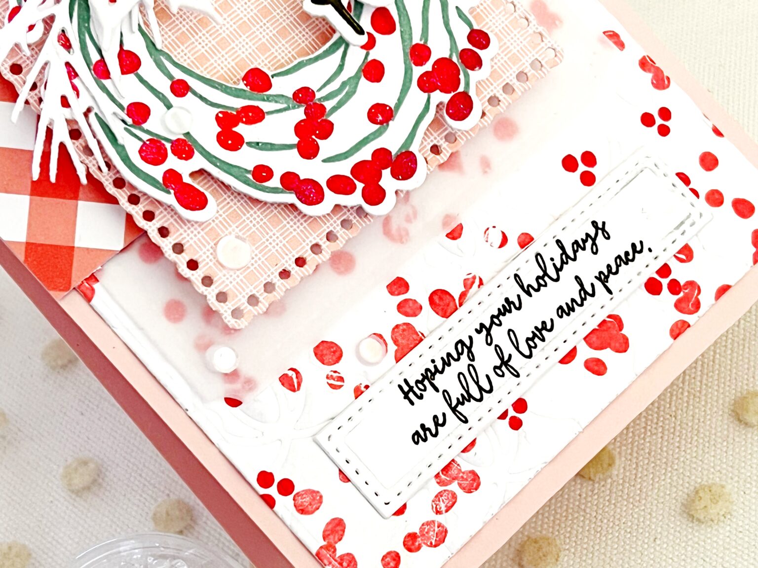 Merry Christmas Tree + Bows Galore + Merry Berry Wreath + Love to Layer ...