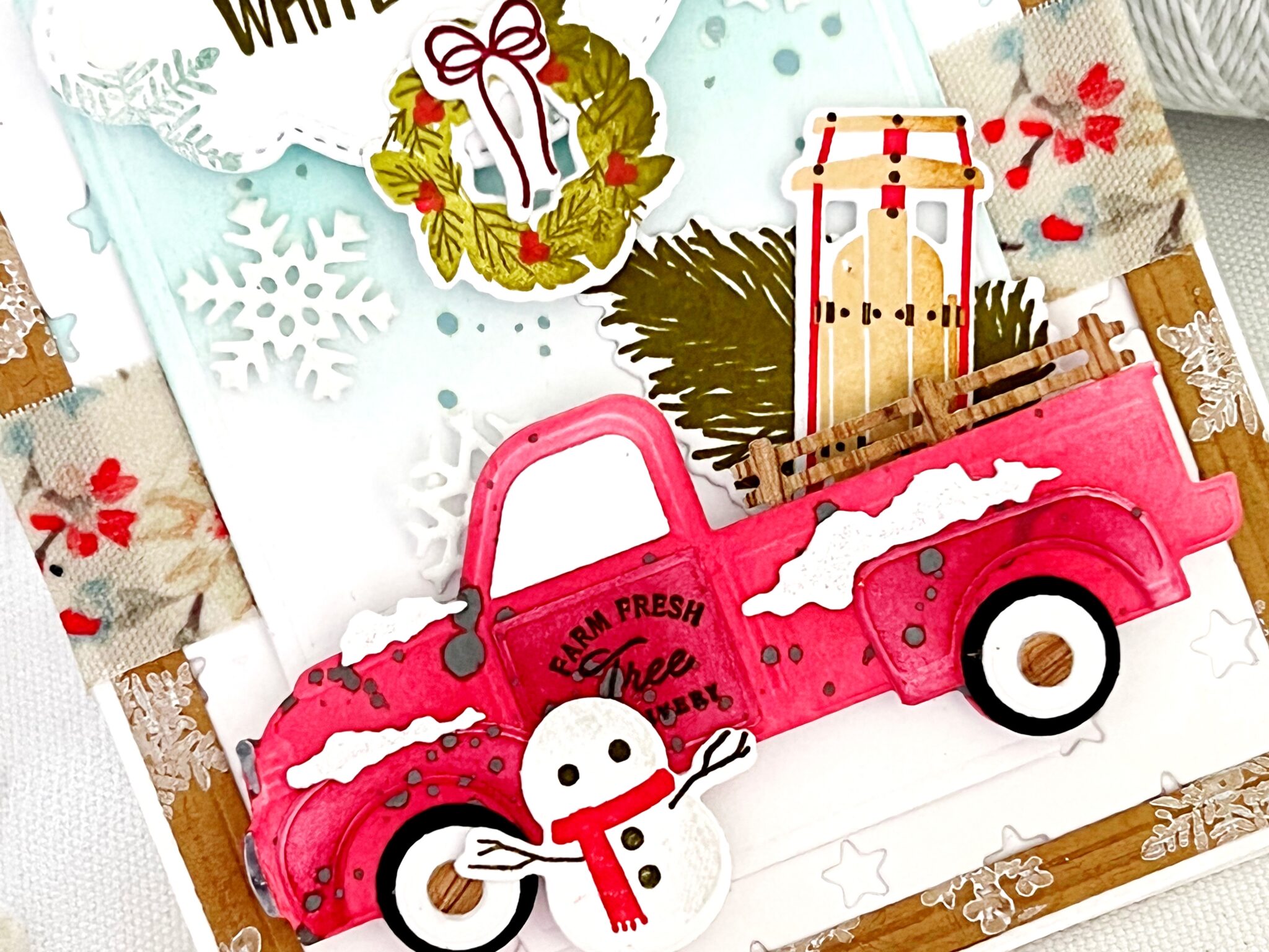 Bring Home the Holidays + Inside Greetings: Peace + Snowy Truck ...