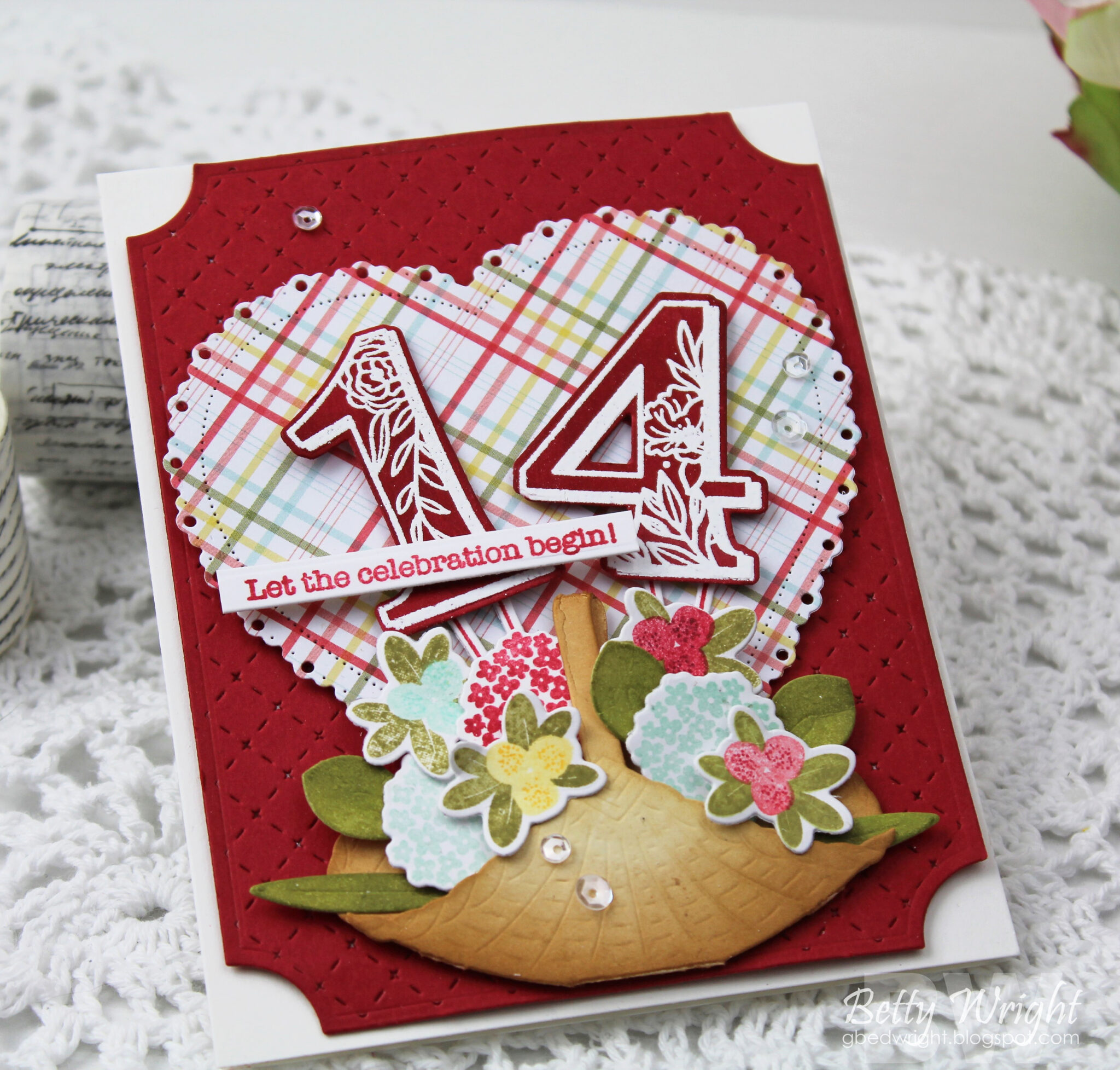 Fancy Floral Numbers + Delicate Circles + Just Sentiments: Celebration ...