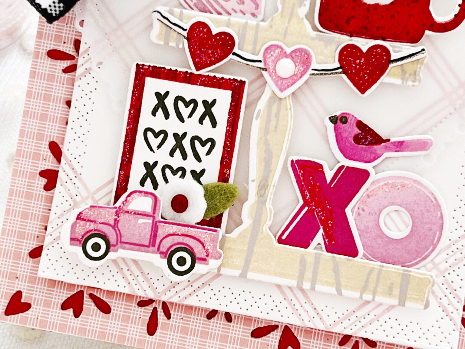 Tiers of Cheer: Valentine + Scalloped Treat Box + Love to Layer: Hearts