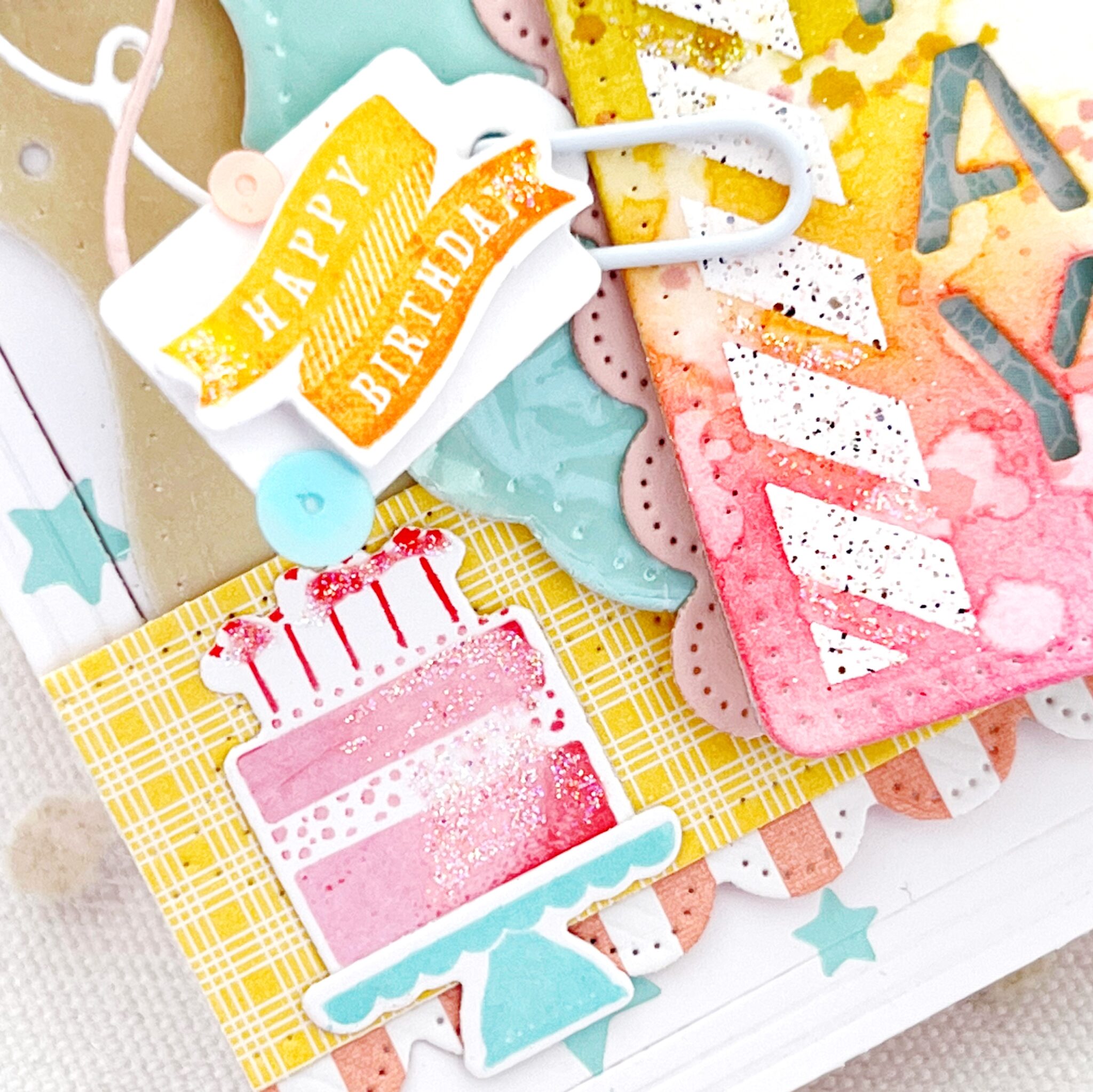 Birthday Tag Kit + Birthday Background & Birthday Celebration + Love to ...
