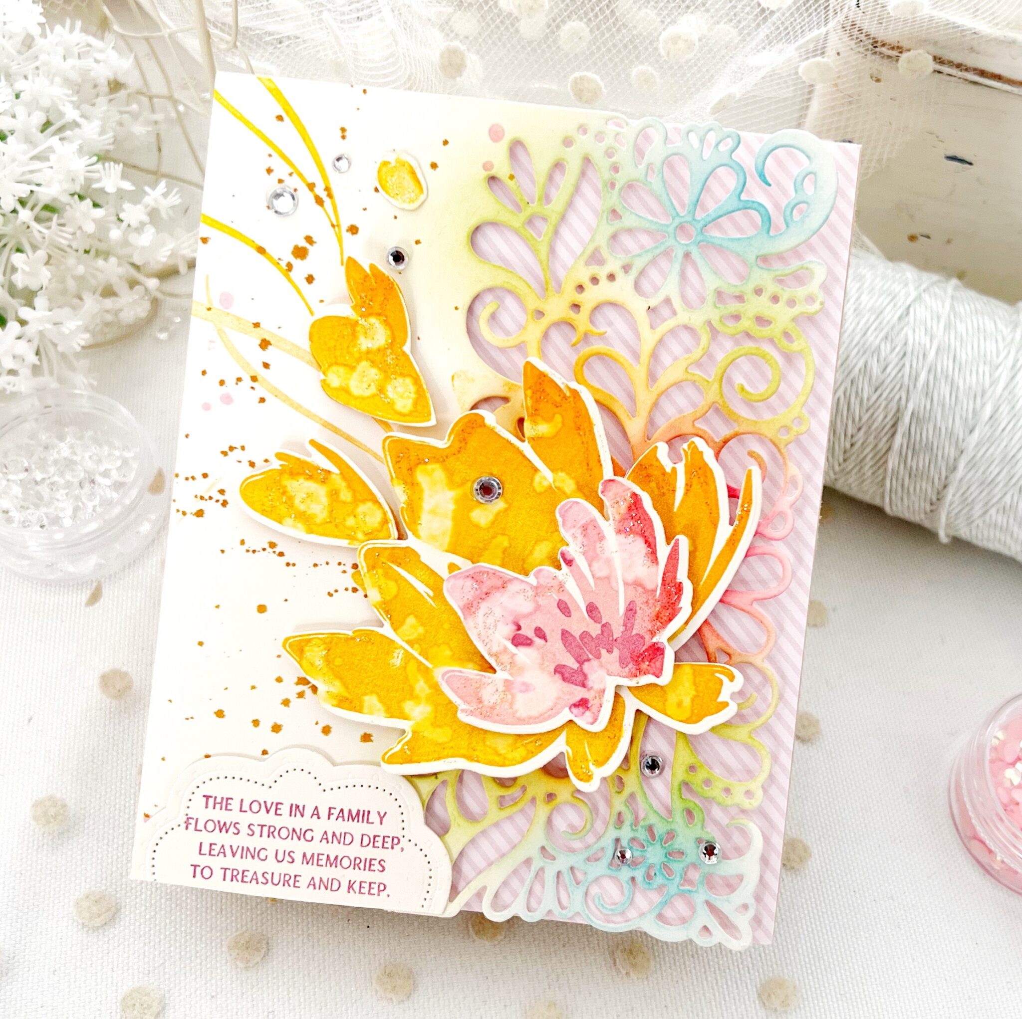 Beauty in Motion + Cover Plate: Fanciful Flowers + Just Sentiments ...