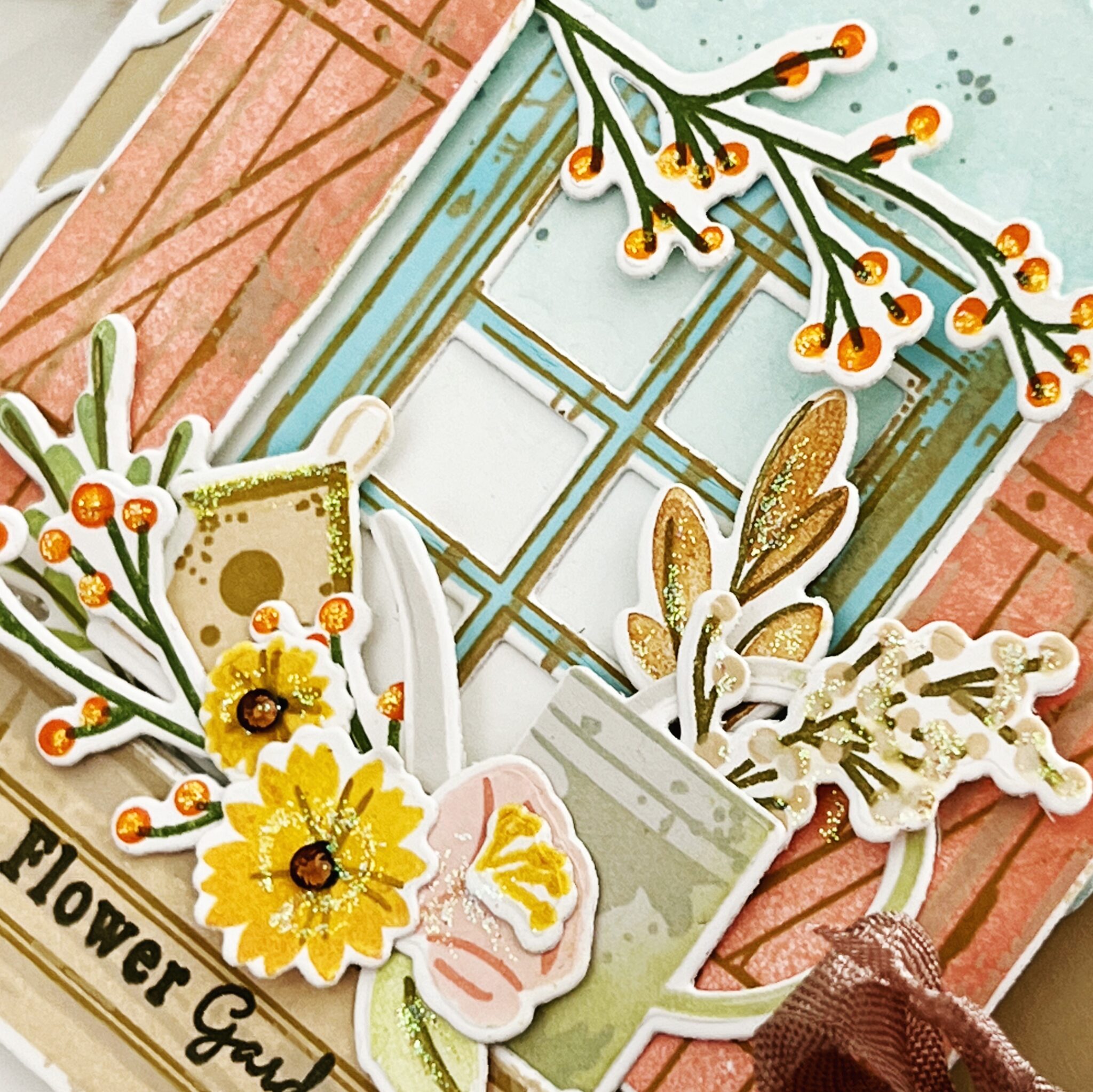 Window Garden + Paw Prints