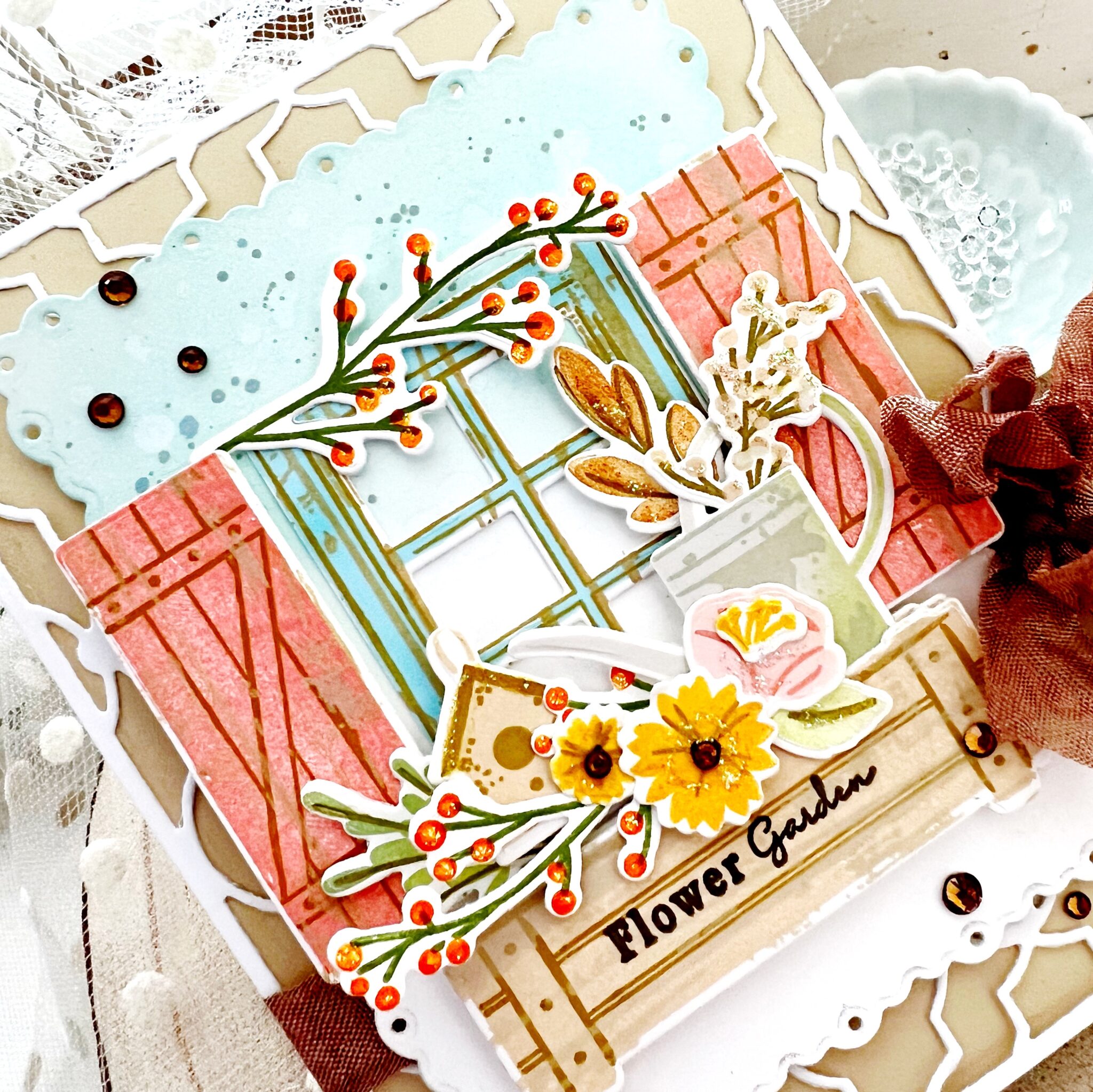 Window Garden + Paw Prints