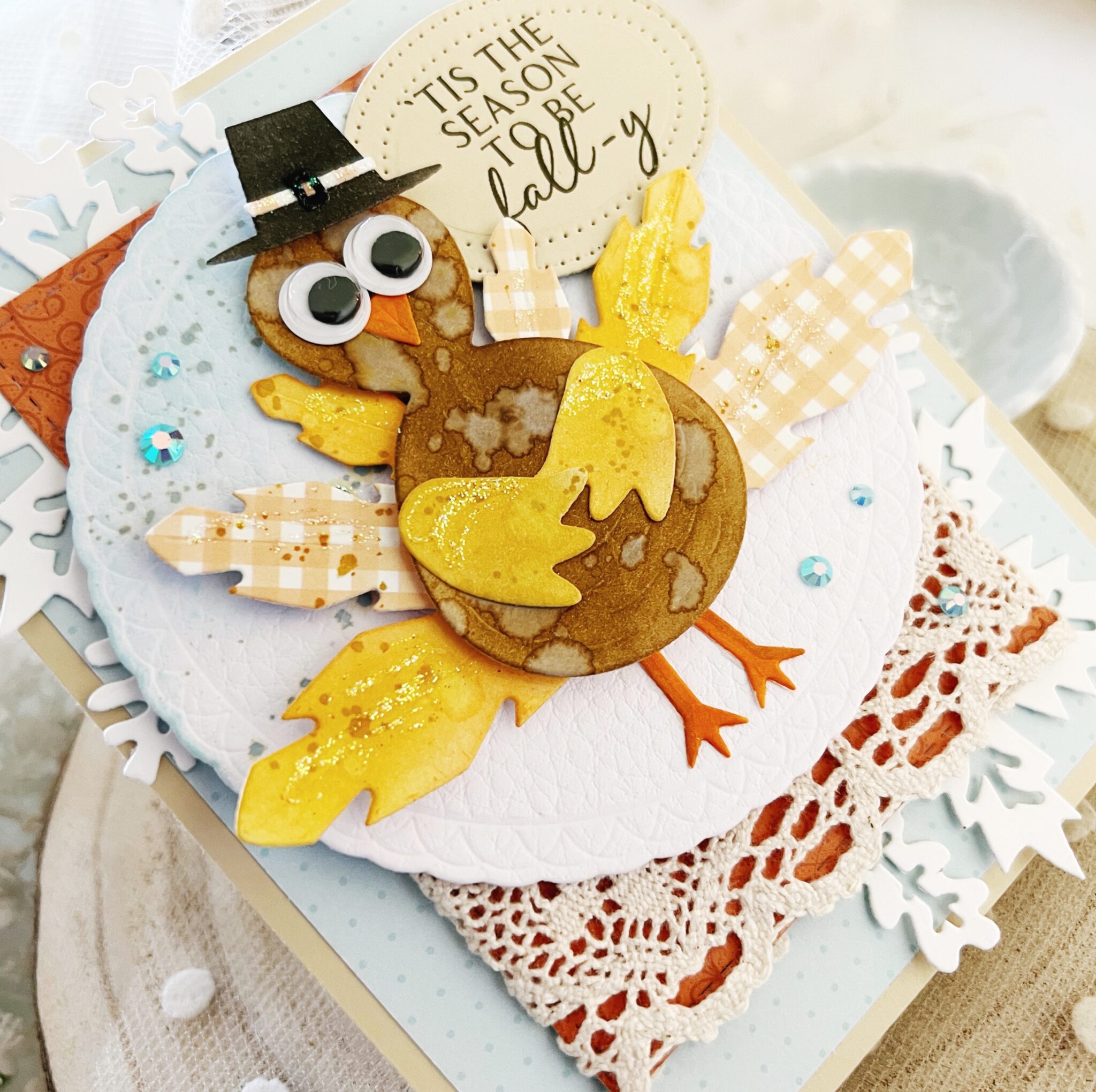 Build-A-Turkey + Fun Frames: Leaves + Delicate Trees + Give Thanks ...