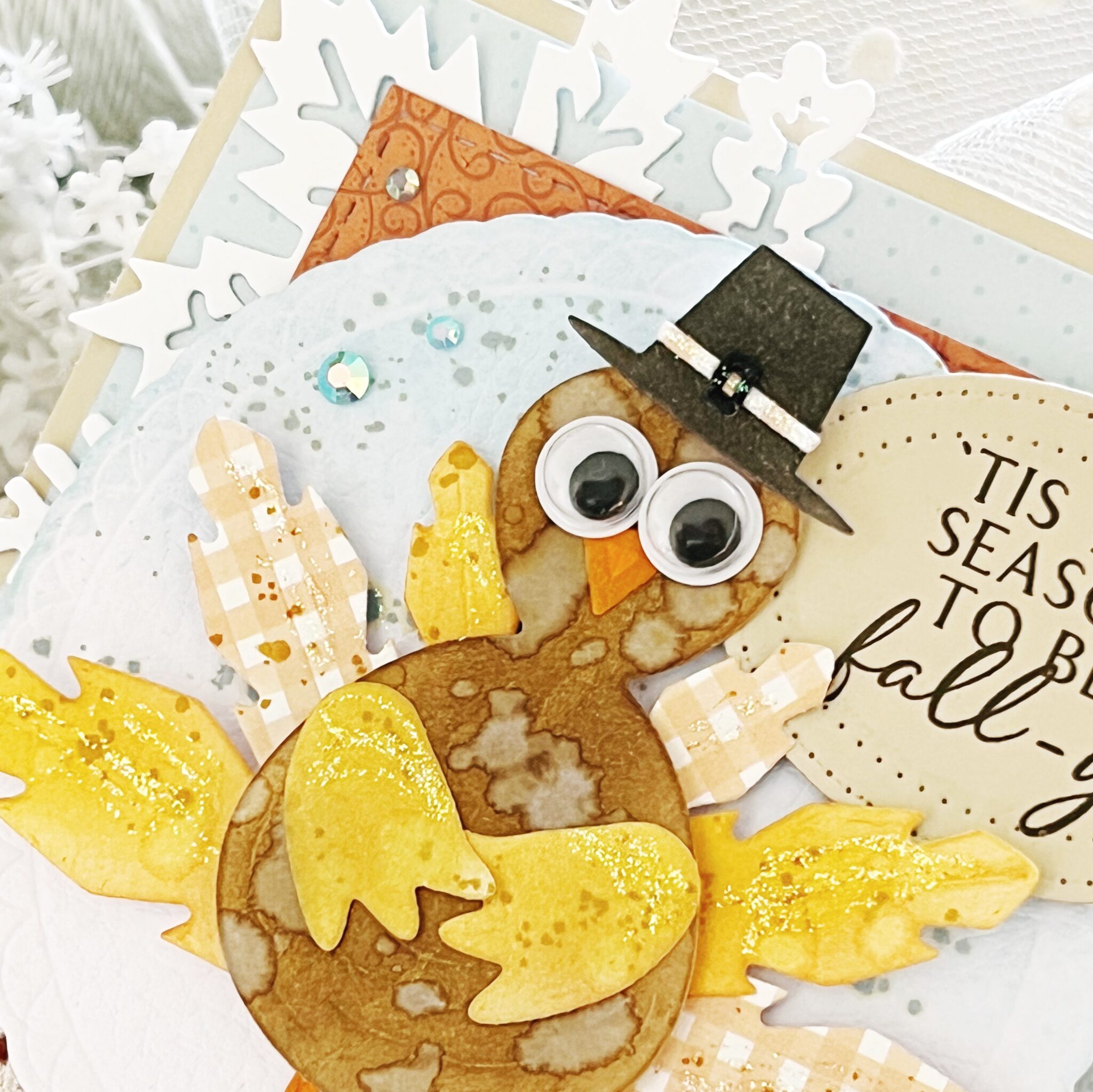 Build-A-Turkey + Fun Frames: Leaves + Delicate Trees + Give Thanks ...