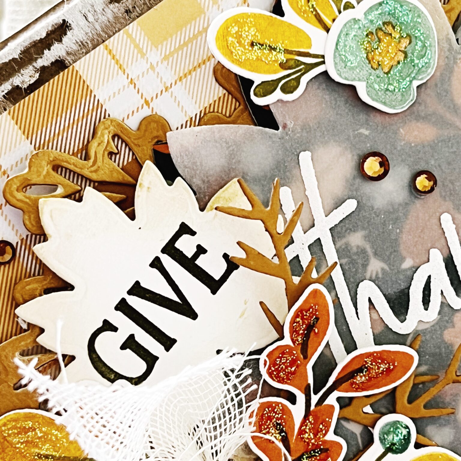 Love to Layer: Leaves + Leave It to Me + Elegant Edges: Wheat Stalks ...