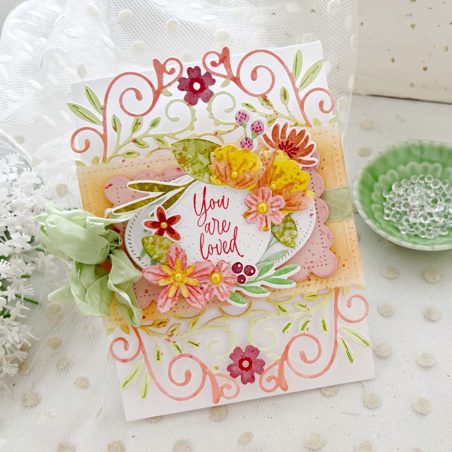 Cover Plate: Beautiful Quilt + Extravagant Floral Frames