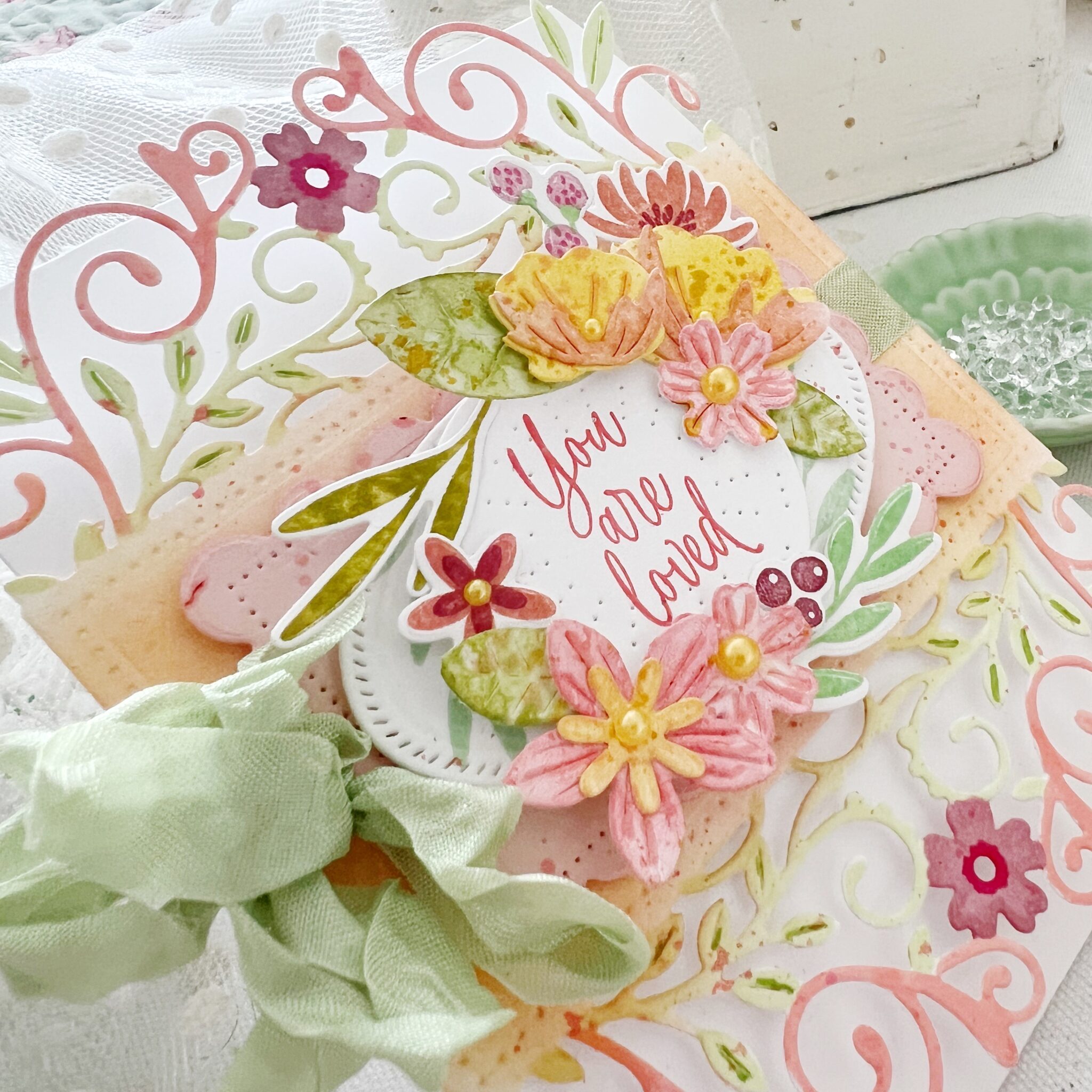Cover Plate: Beautiful Quilt + Extravagant Floral Frames