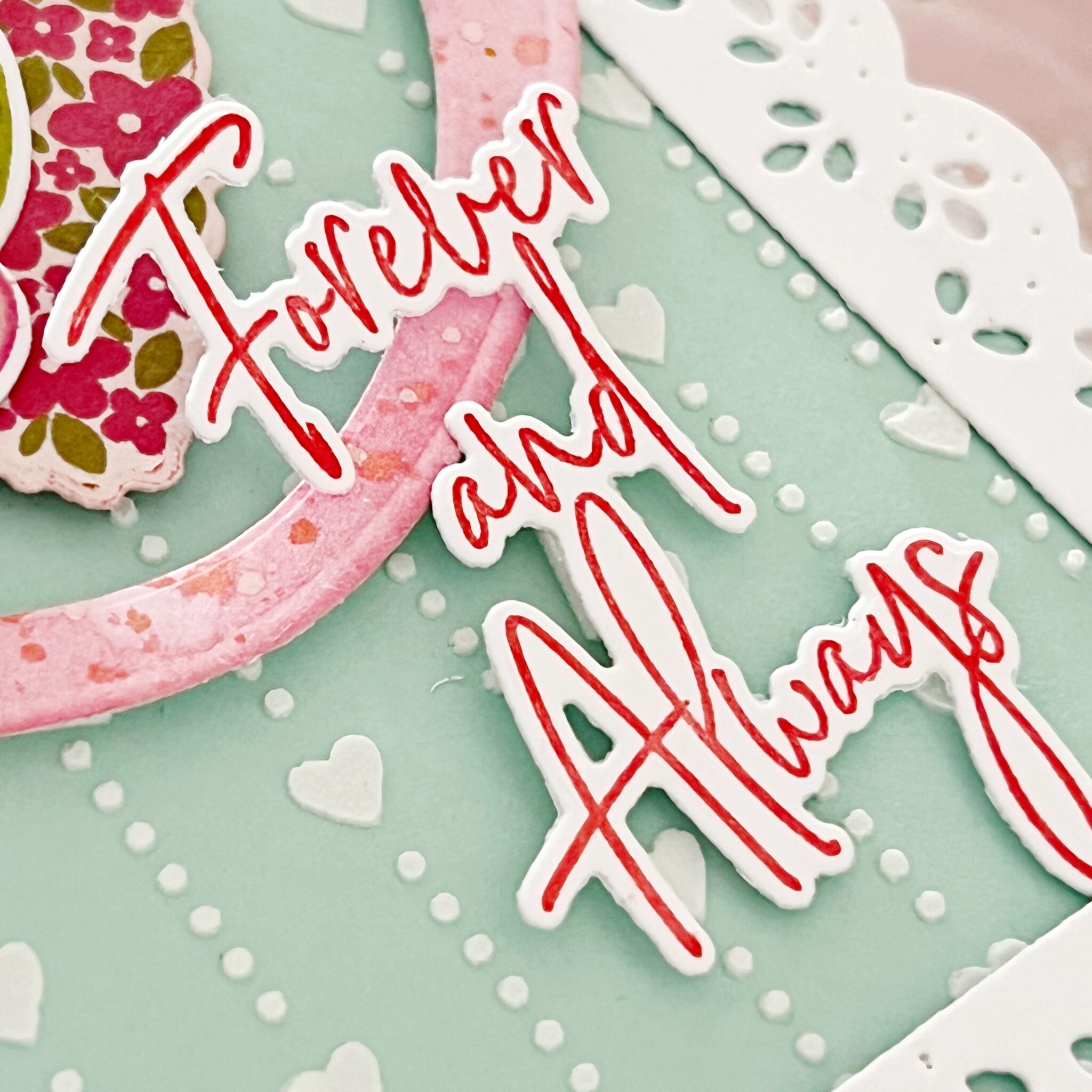 With All My Heart + Ornamental Swirl + Love to Layer: Rounded Hearts 1 ...