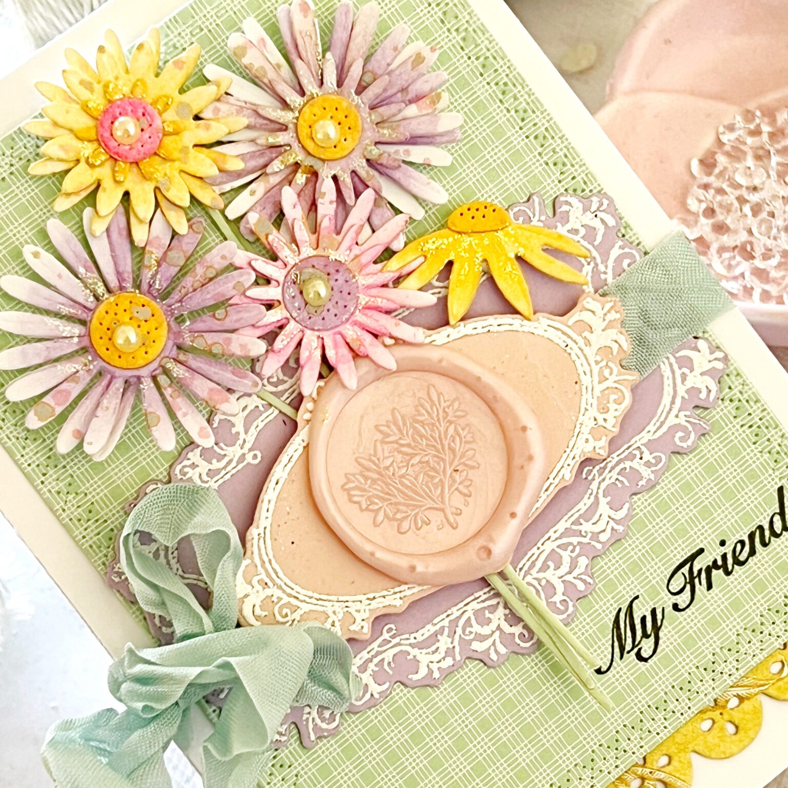 Reflections: January + Into the Blooms: Daisies + Vintage Frames