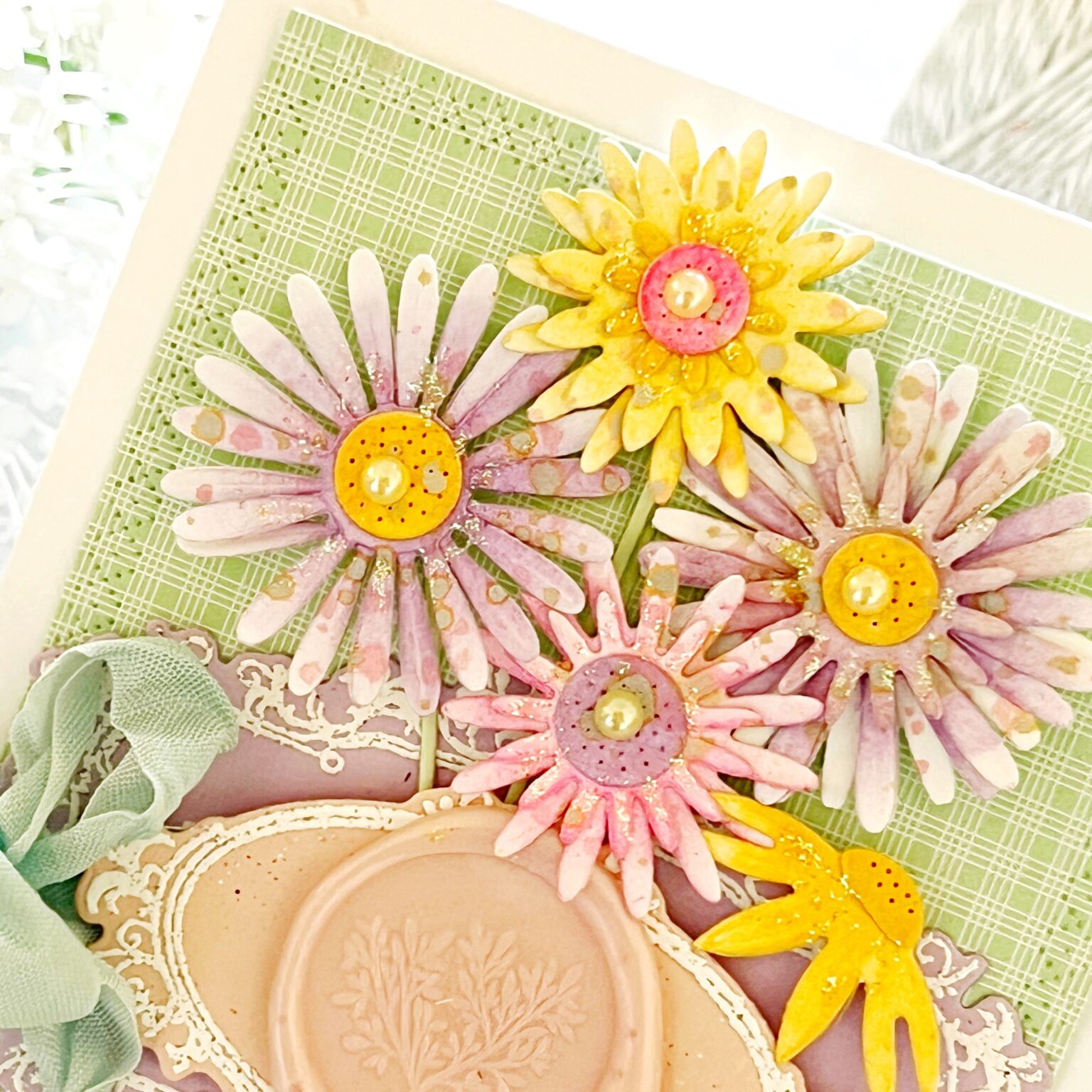 Reflections: January + Into the Blooms: Daisies + Vintage Frames