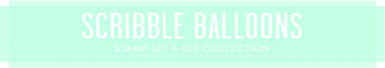 Scribble Balloons + Tropical Frond