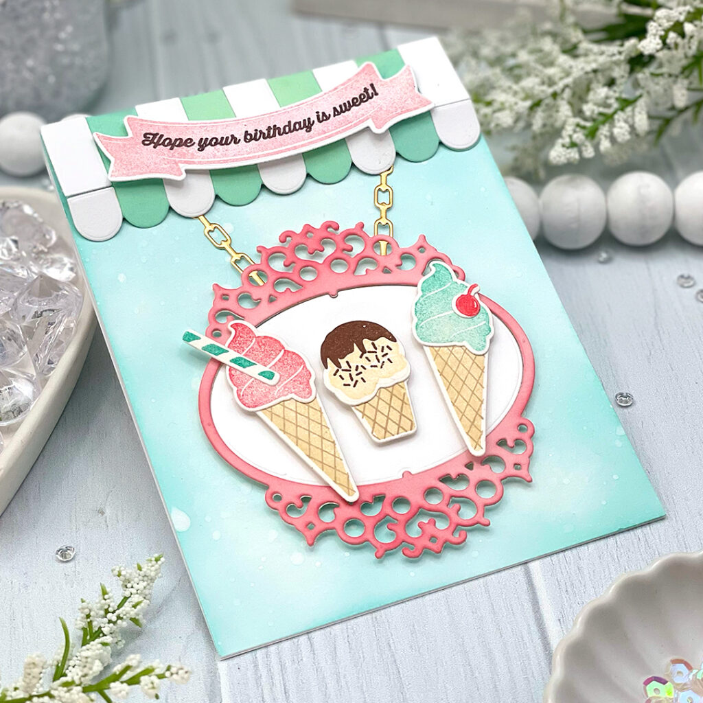 Pro Stamper’s Box June 2024 + A Little Ice Cream + Cozy Cafe Frame ...