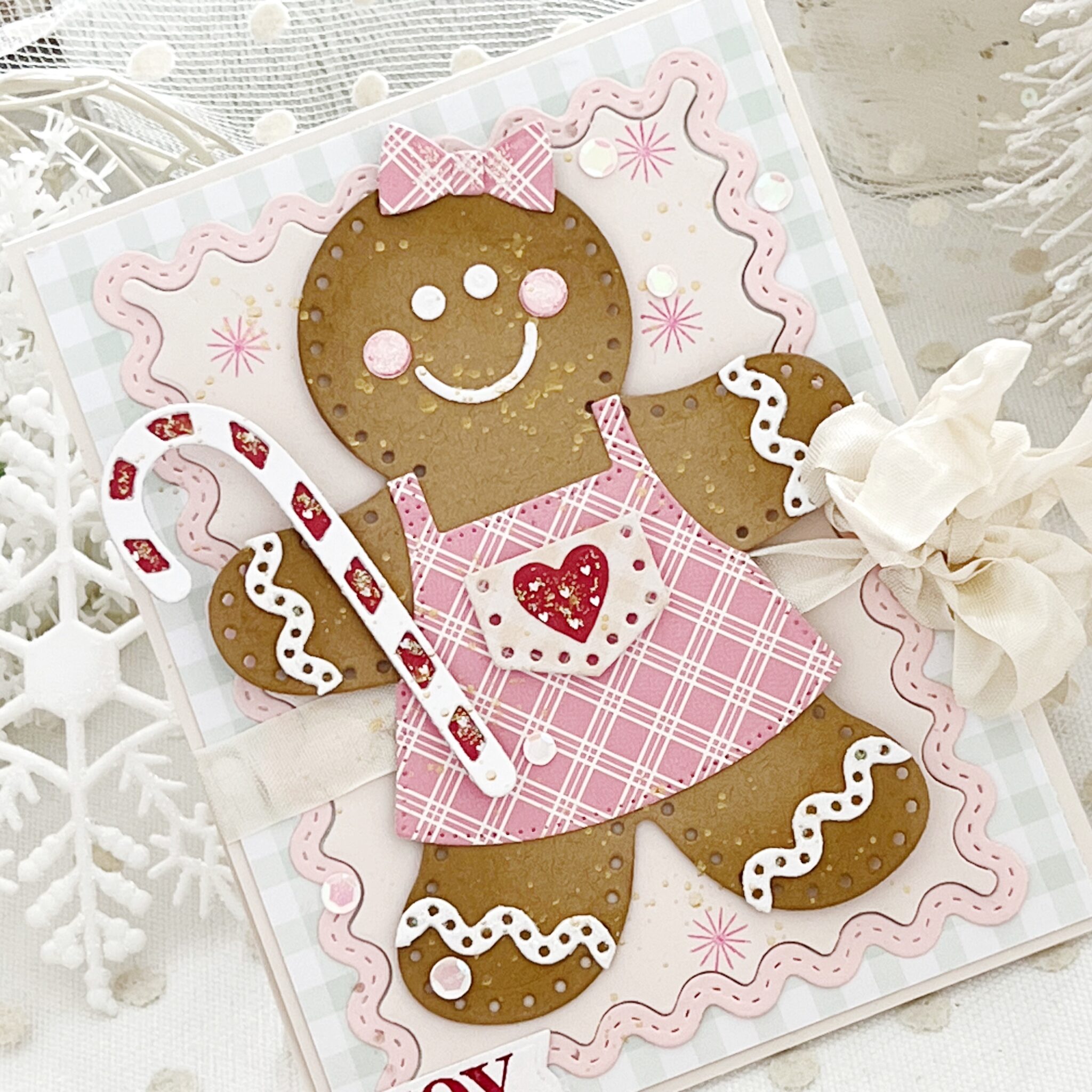 In Stitches: Gingerbread Builder + Border Bling: Skinny Ric Rac + This ...