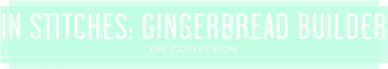 In Stitches: Gingerbread Builder + Border Bling: Skinny Ric Rac + This ...