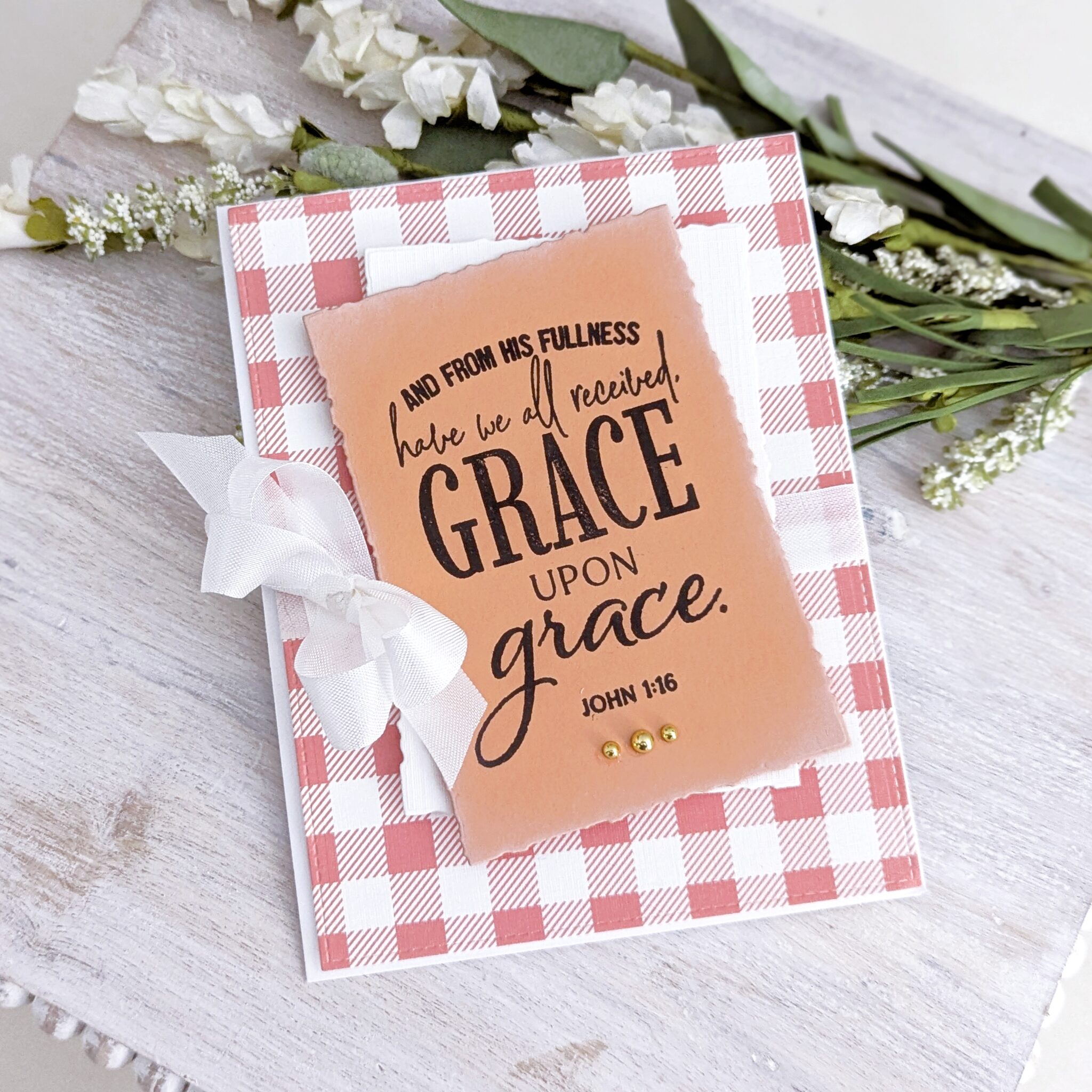Build-A-Party Hat + Reflections: John 1 stamps and dies