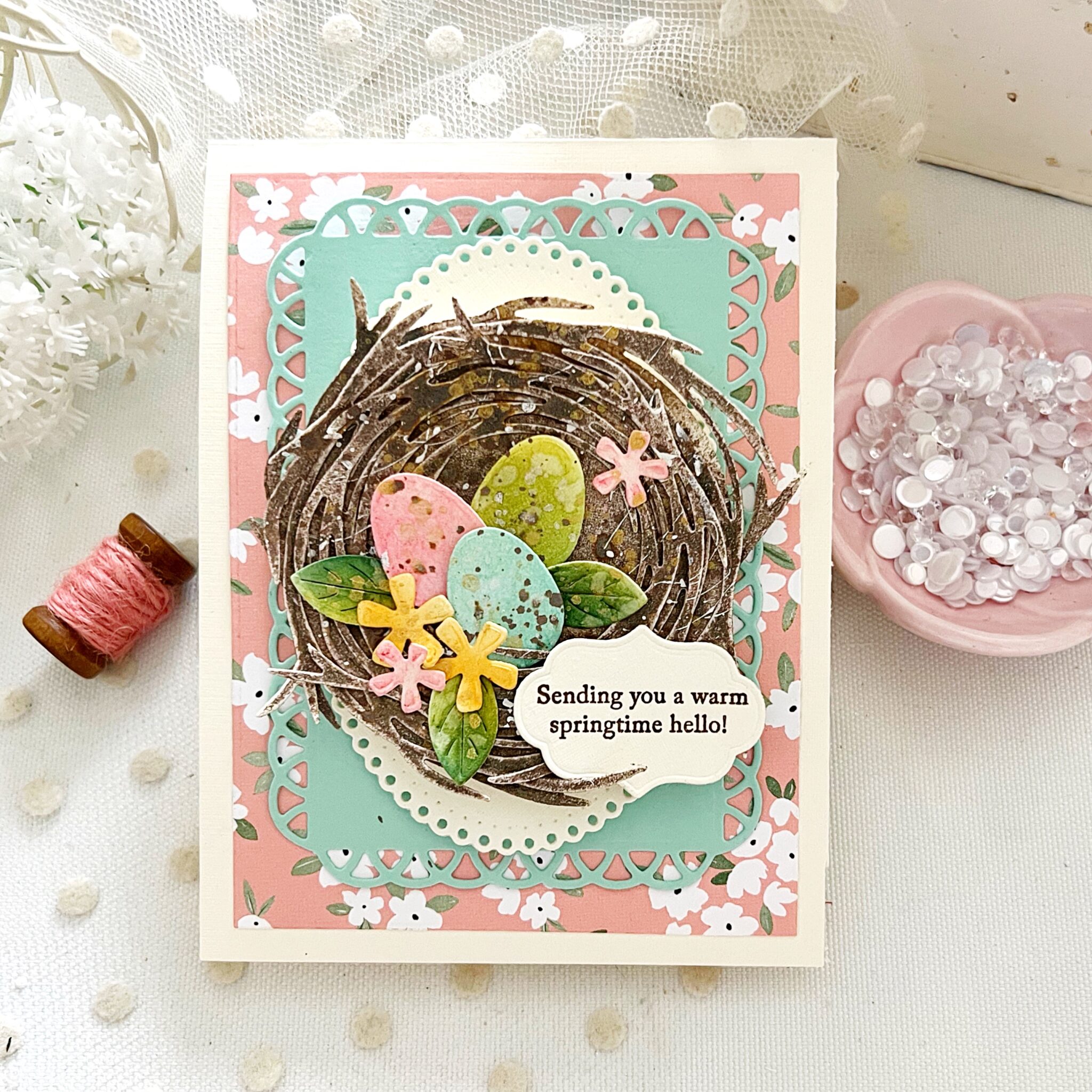 Project Inspiration: Springtime Hello Card