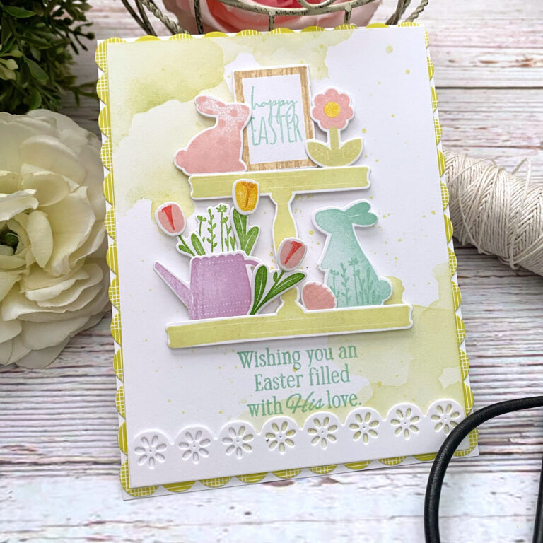 The Bigs Easter Sentiments stamps and dies + Perfectly Coiled ...