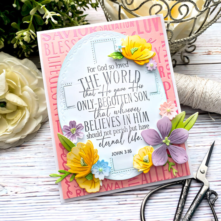 Reflections: John 3 + Risen Hot Foil Plate +Easter in Frames