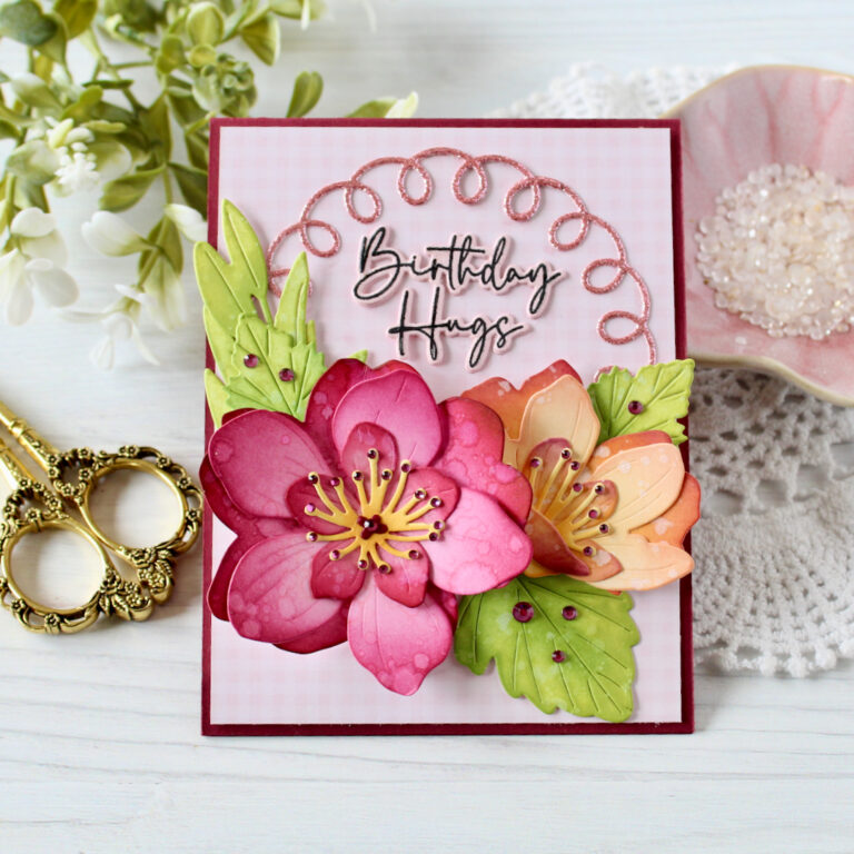 Into the Blooms: Radiant Florals + Perfectly Coiled Circles dies + Egg ...