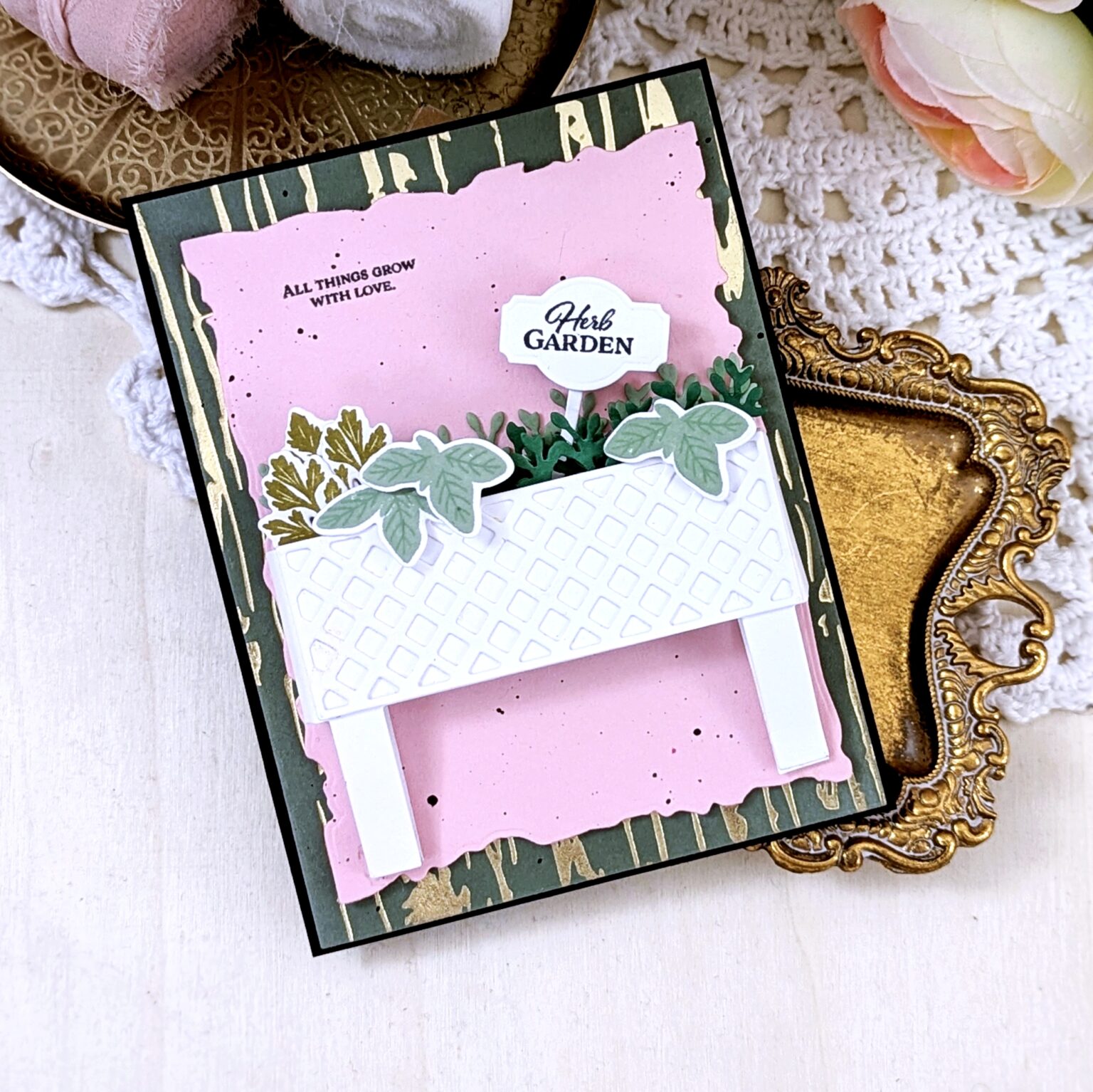 Above Ground Stamps & Dies + Into the Blooms: Above Ground + Rustic ...