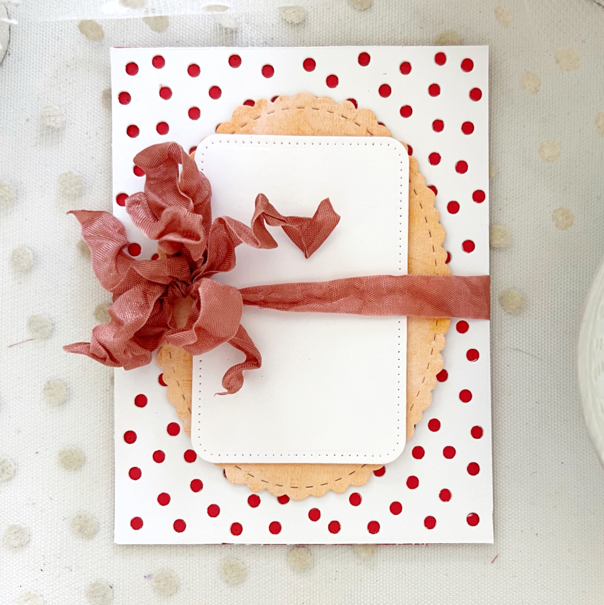 Project Inspiration: Cozy Christmas Card by Melissa Phillips