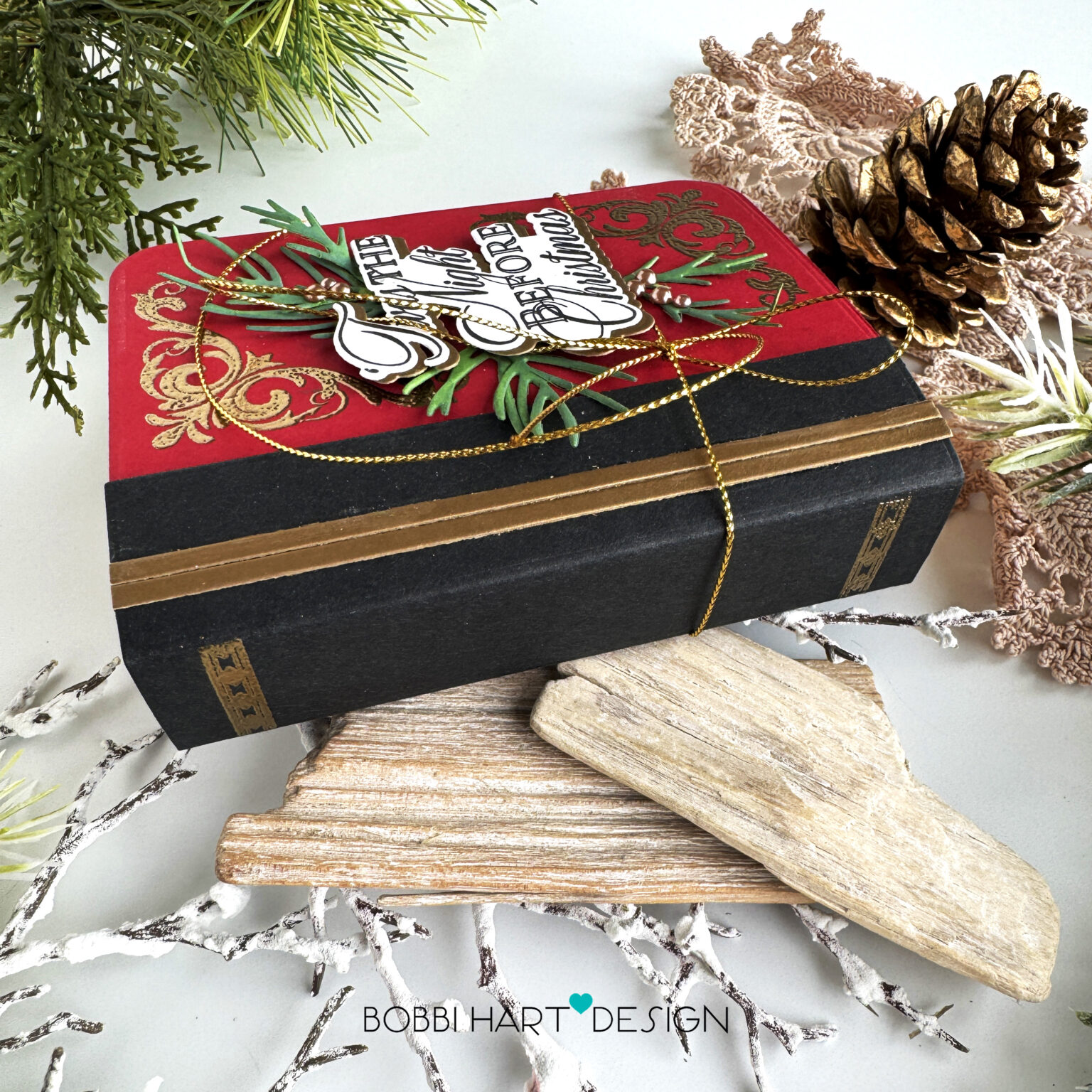 Project Inspiration: A Story Book Gift Card Holder by Bobbi Lemanski